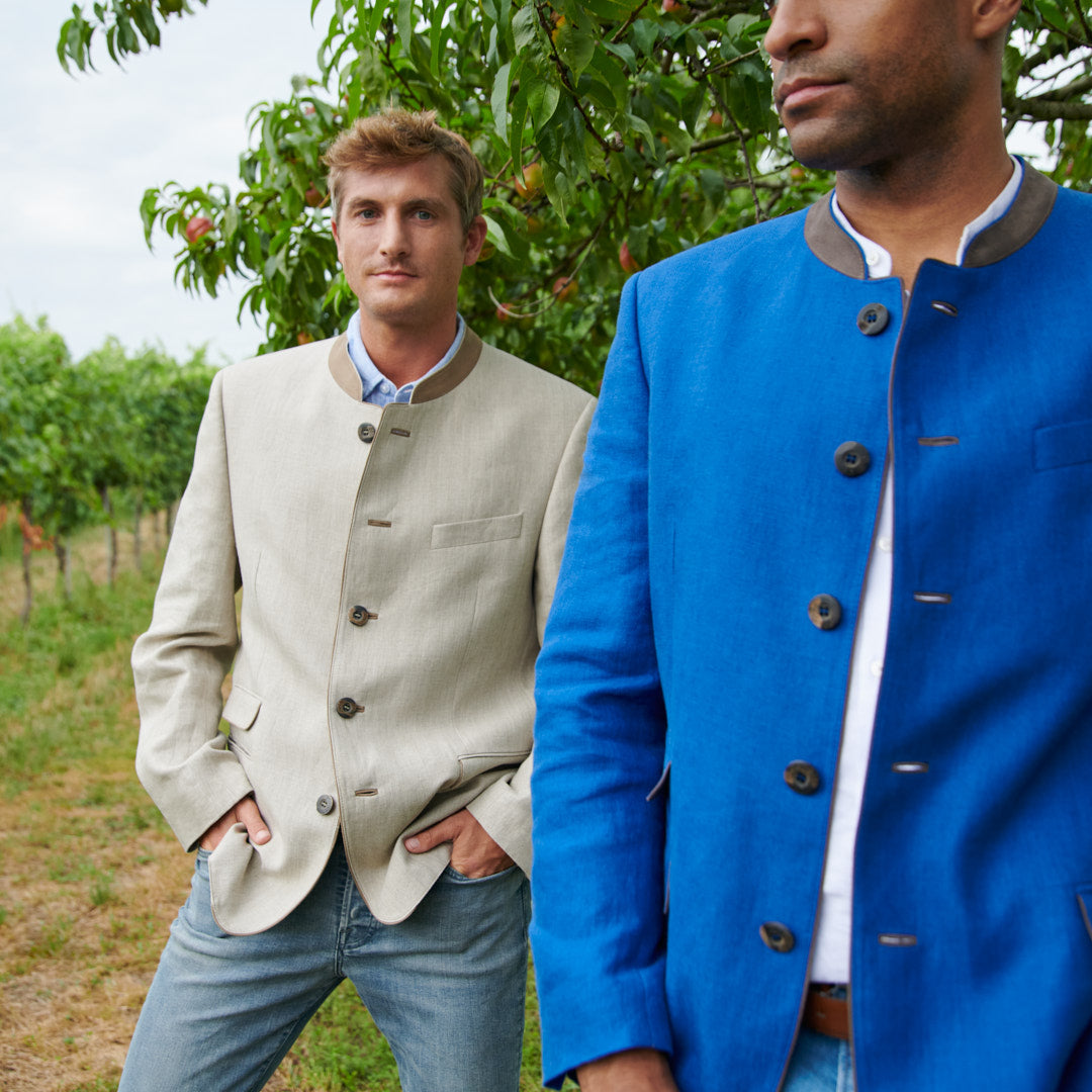 Austrian Styrian Jackets with Stand Collars - Robert W. Stolz