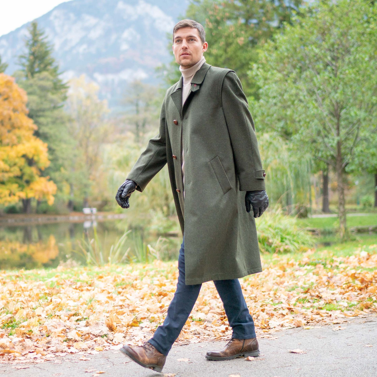 Men's Loden Coats - Robert W. Stolz