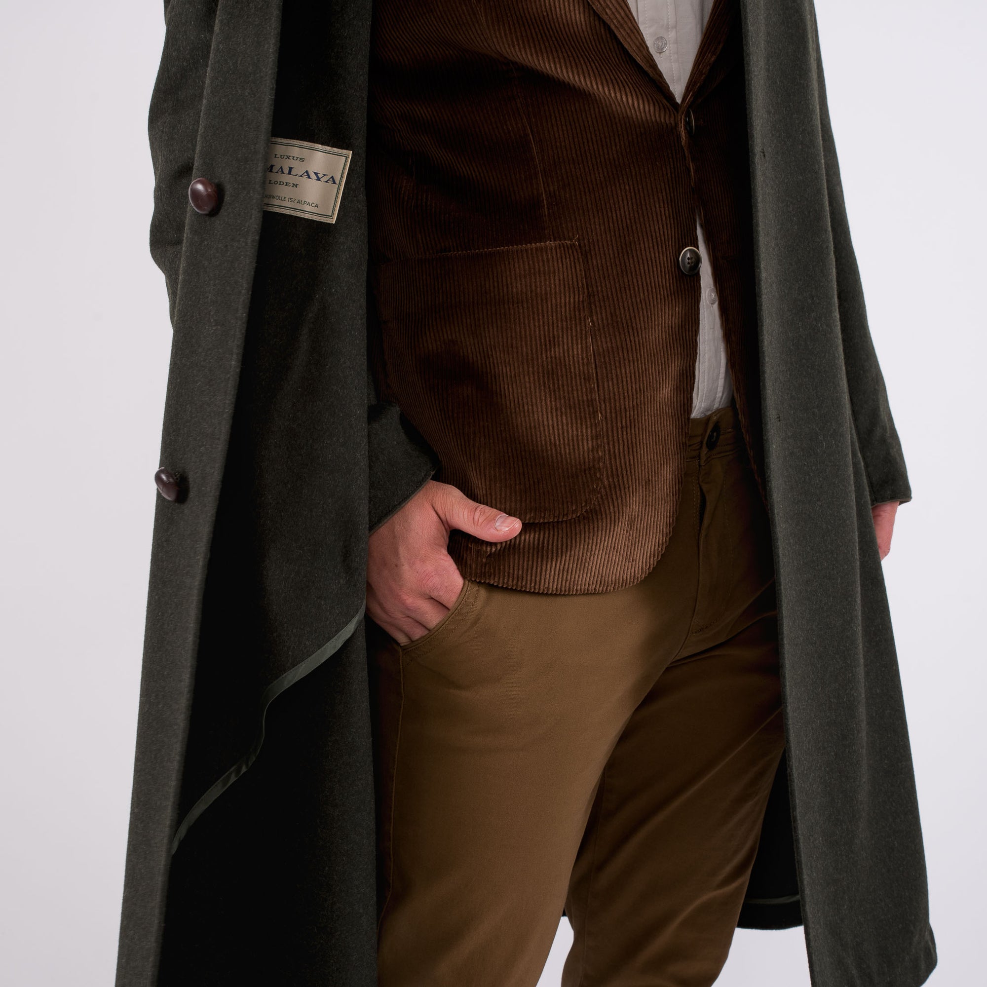 Tirol Traditional Austrian Hunting Loden Wool Overcoat Unlined - Robert ...